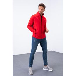 Herren Solid Scuba Zip-Front Jacke