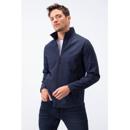 Herren Solid Scuba Zip-Front Jacke