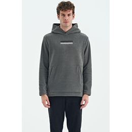 Herren Hoodie mit bedrucktem Logo
