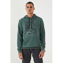 Herren Kapuzenpullover mit Tarnmuster
