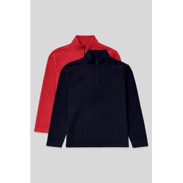 Herren-Fleece-Half-Zip-Sweatshirt