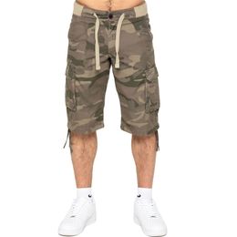Enzo | Herren Cargo Combat Camo Shorts