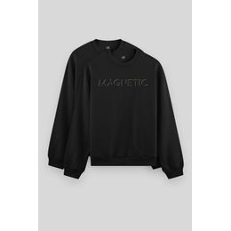 Herren Bedruckter Rundhals-Sweatshirt