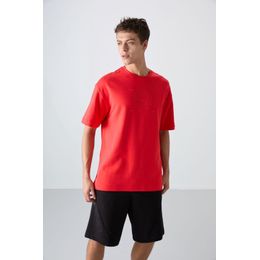 &Uuml;bergr&ouml;&szlig;en Baumwollmischung Rundhals T-Shirt