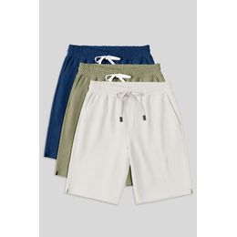 Herren Baumwoll-Mischung Jersey Shorts