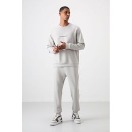 Bedrucktes Fleece Sweatshirt- und Hosen-Set