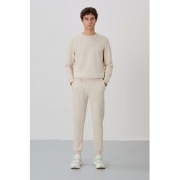 Herren Baumwoll-Polyester Fleece Sweatshirt und Hose Set