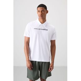 Herren Polo-Kragen Knopf T-Shirt