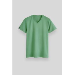 Herren V-Ausschnitt Kurzarm T-Shirt