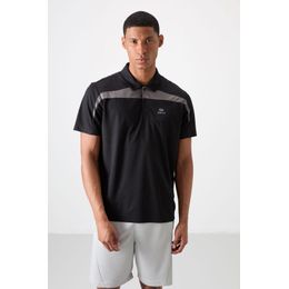 Herren Polo-Shirt mit Farbblockierung