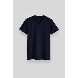 Herren V-Ausschnitt Kurzarm T-Shirt