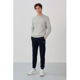 Herren Baumwoll-Polyester Fleece Sweatshirt- und Hosen-Set
