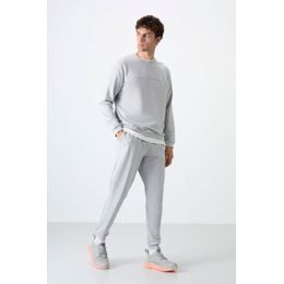 Herren Fleece Sweatshirt und Hosen Set