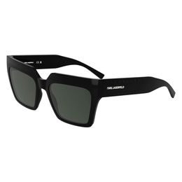 K by KARL LAGERFELD Karl Lagerfeld Schwarze Eingespritzte Sonnenbrille