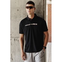 Herren Polo Kragen Knopf T-Shirt