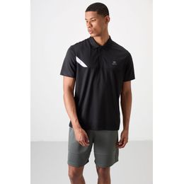 Herren Polo-Kragen Kurzarm T-Shirt