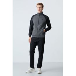 Herren Farbblockiertes Strick-Active Set