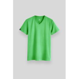 Herren V-Ausschnitt Kurzarm T-Shirt