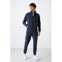 Herren Fleece Sweatshirt und Hose Set