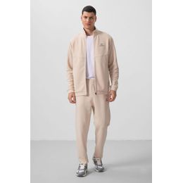Herren Langarm-Zip-Sweatshirt und Hose Set