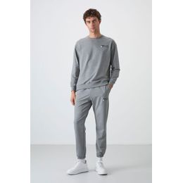 Herren Oversized Sweatshirt- und Hose-Set