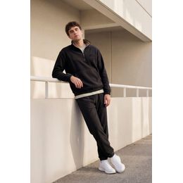 Herren Polyester Sweatshirt und Hosen Set
