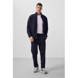 Herren Langarm-Rei&szlig;verschluss Sweatshirt und Hose Set