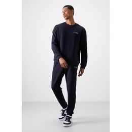 Herren Langarm-Sweatshirt und Hose Set