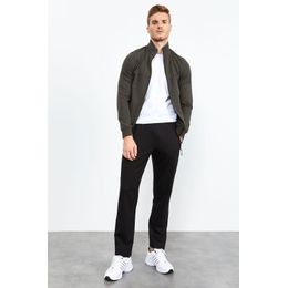 Herren Sweatshirt mit Rei&szlig;verschluss und Hose Set