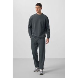 Herren Oversized Sweatshirt- und Hose-Set