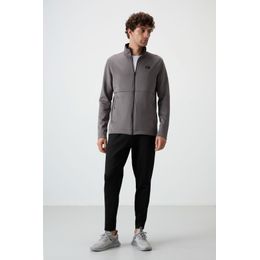 Herren Polyester Scuba Aktives Set mit Rei&szlig;verschlusskragen