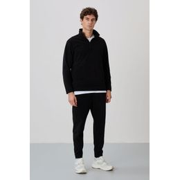 Herren Polyester-Fleece Sweatshirt- und Hosen-Set