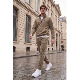 Herren Sweatshirt- und Hosen-Set aus Polyester