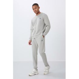 Herren Sweatshirt- und Jogginghosen-Set aus Baumwolle-Polyester-Fleece