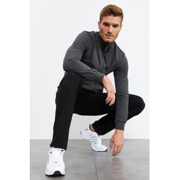 Herren Sweatshirt- und Hosen-Set mit Rei&szlig;verschluss
