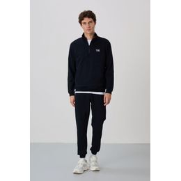 Herren Sweatshirt-Set mit Rei&szlig;verschluss und Hose