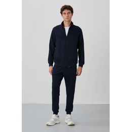 Herren-Fleece-Sweatshirt-und-Hosen-Set
