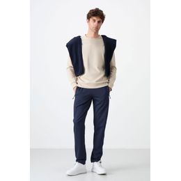 Herren Regular Fit Sweatpants mit geradem Bein