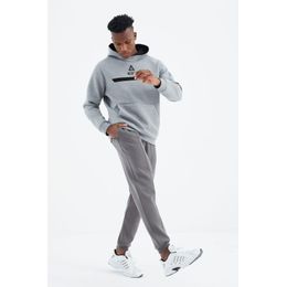 Herren Regular-Fit 3-Thread Fleece-Sweatpants