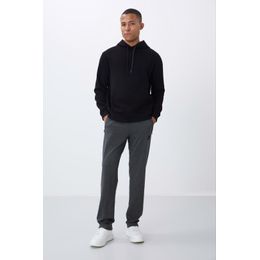 Herren Slim-Fit Geradebeinte Sweatpants