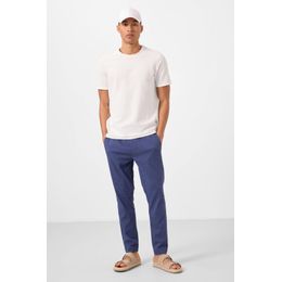 Herren Chino-Hose mit geradem Bein aus Gabardin