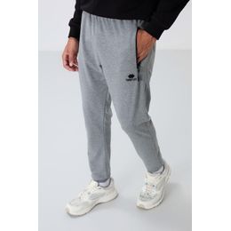 Herren Jogger Sweatpants mit Rei&szlig;verschlusstasche
