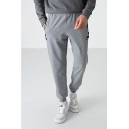 Herren Einfarbige Sweatpants mit Rei&szlig;verschlusstasche