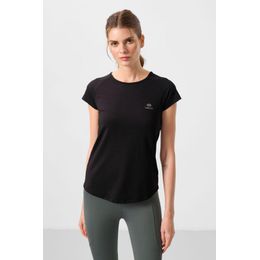 Damen Kurzarm Rundhals-T-Shirt