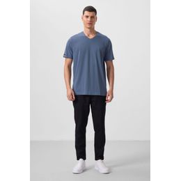 Herren Chinos mit geradem Schnitt aus Gabardine