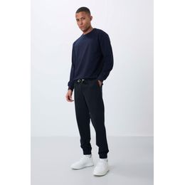 Herren Fleece Sweatpants im Regular Fit