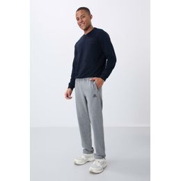 Herren Slim-Fit Gerade-Schnitt Sweatpants