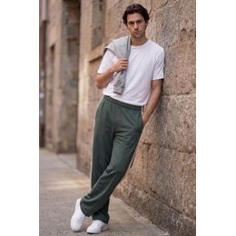 Herren Farbblockierte Palazzo-Hosen