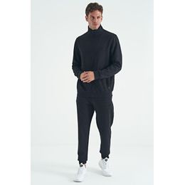 Herren Fleece Sweatshirt- und Hosen-Set