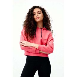 L&auml;ssiges Kapuzen-Sweatshirt mit Bindung
